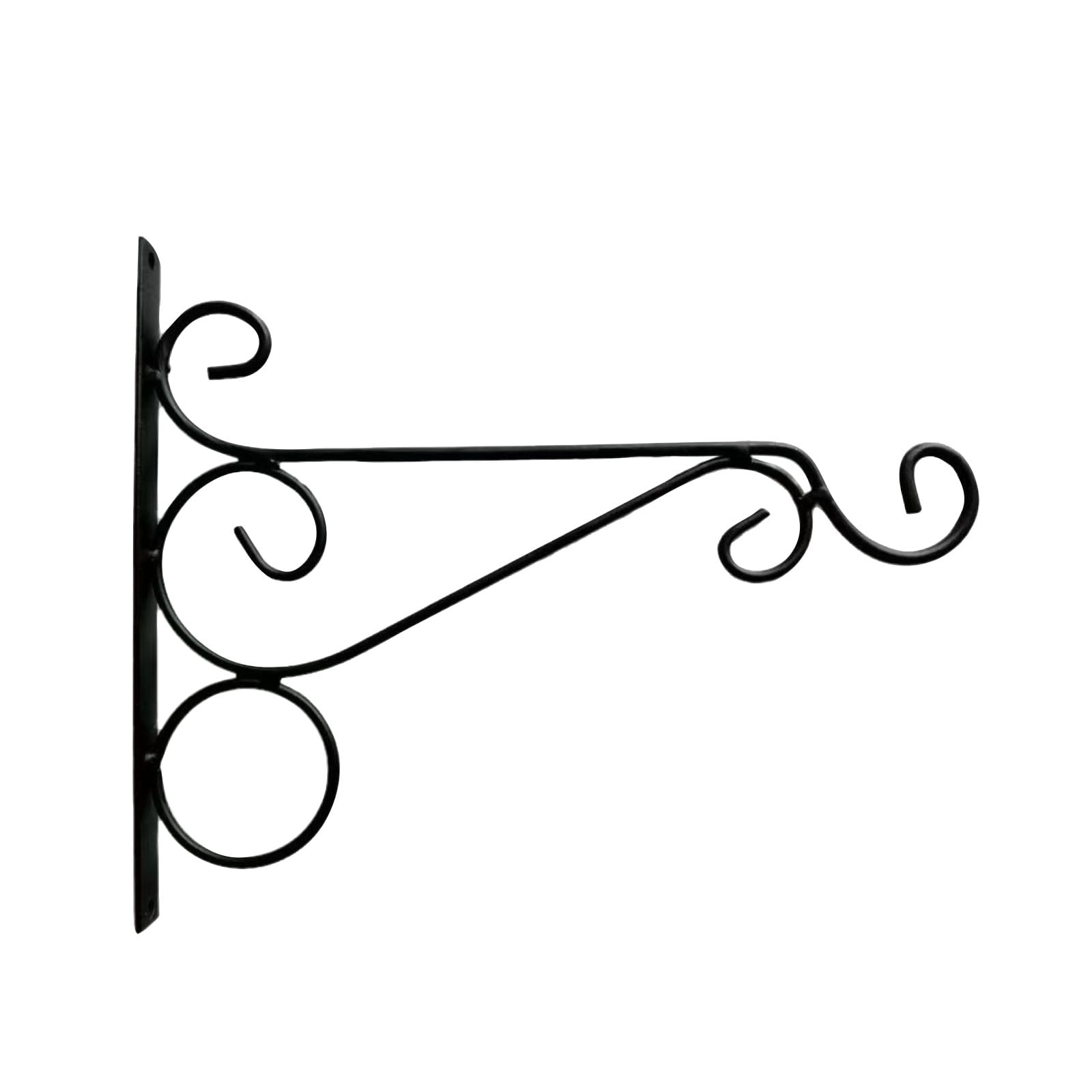 Iron Wall Hanging Flower Rack Hanging Basket Rack--Wall Hanging Flower ...