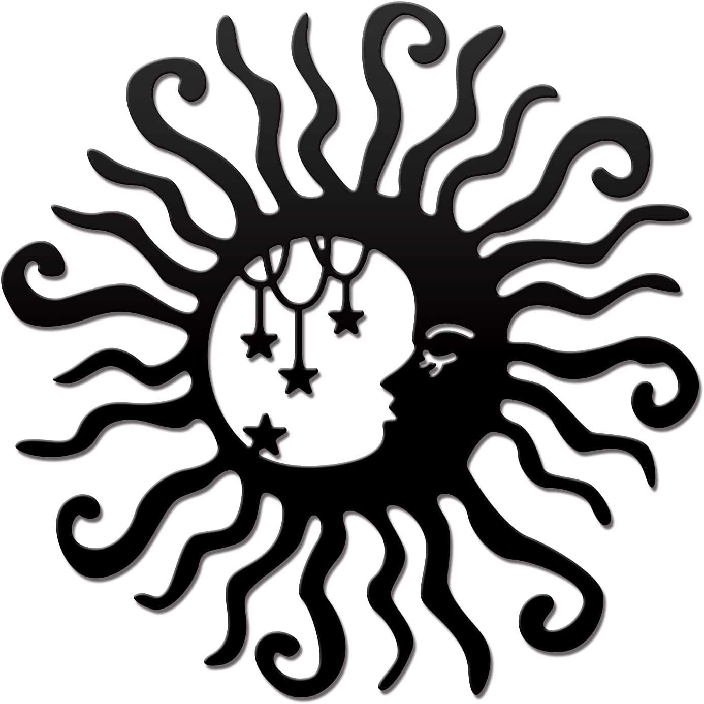 Iron Wall Mounted Hook Hangers Decorative Organizer Rack with Iron ...