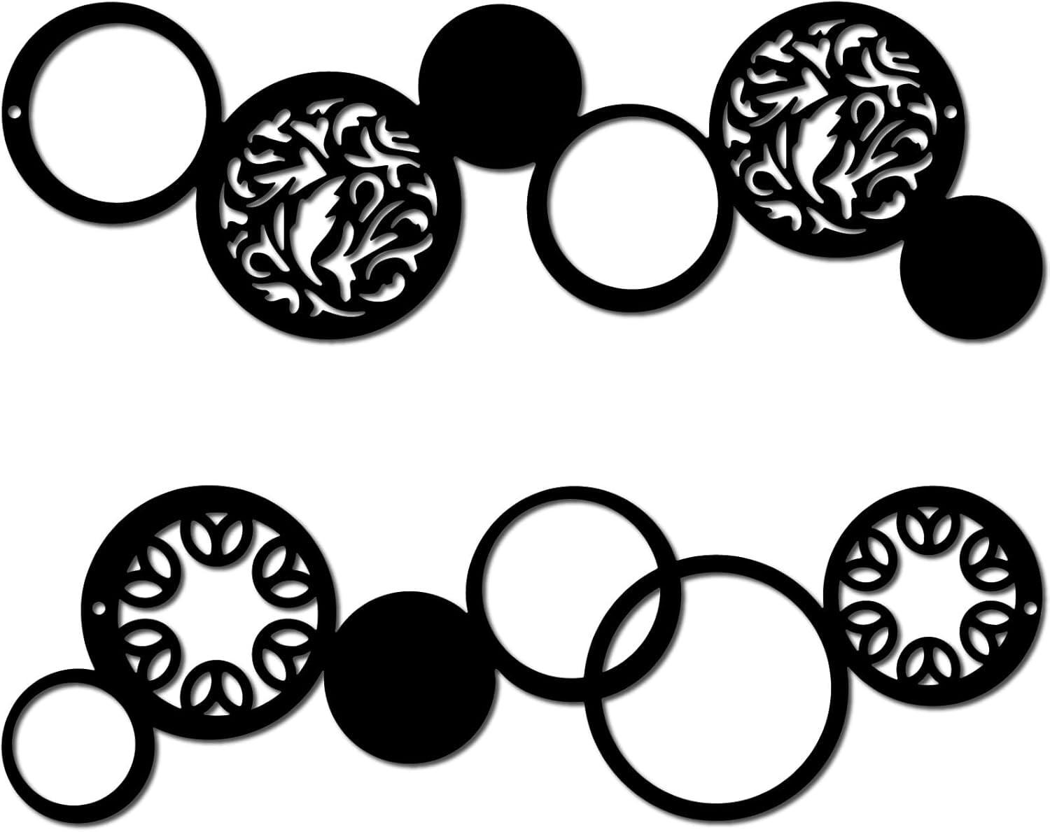 Iron Wall Signs Metal Art Wall Decoration 400x130x1mm for Living Room ...