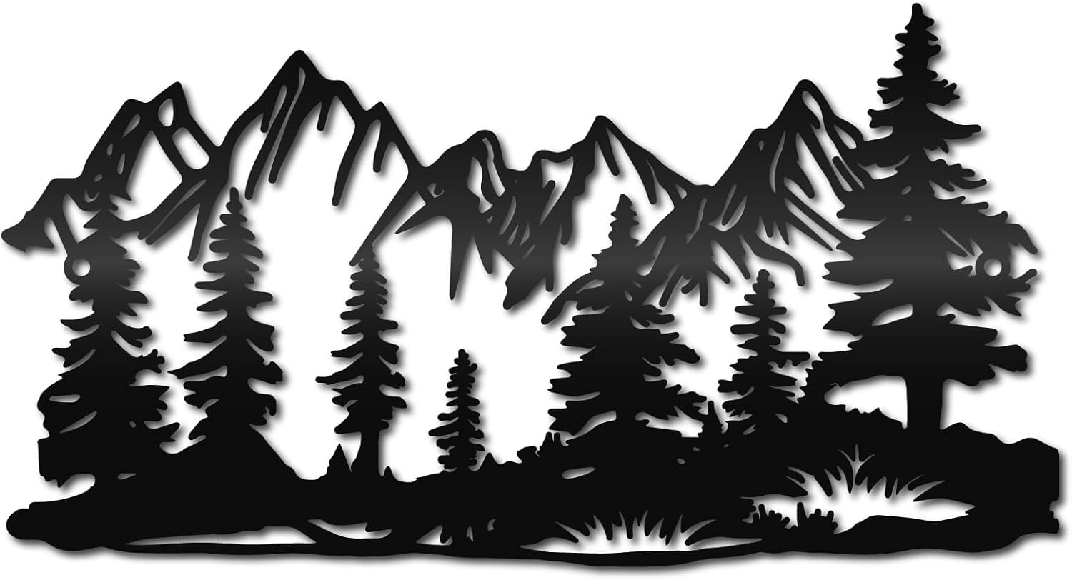 Iron Wall Signs Metal Art Wall Decoration for Living Room Home Office ...