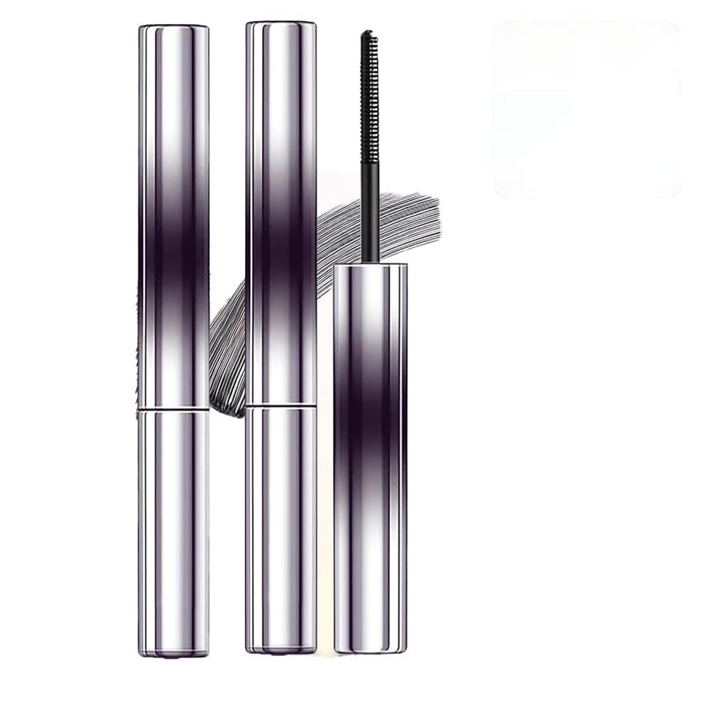 Iron Wand Mascara, 2-Pack Black Washable Metallic Mascara, Curling Wand ...