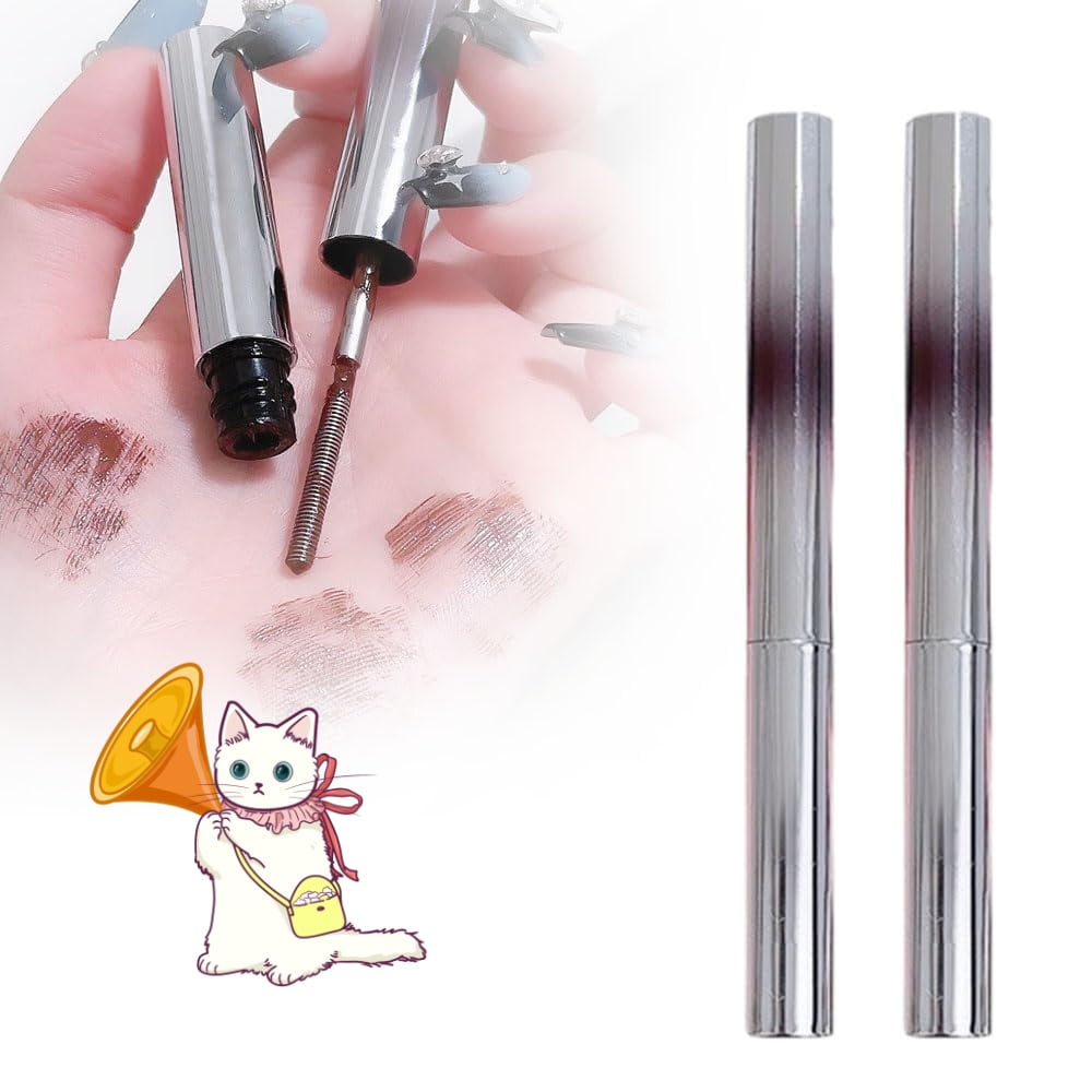 Iron Wand Mascara, Upgraded Waterproof Black Washable Metal Mascara ...