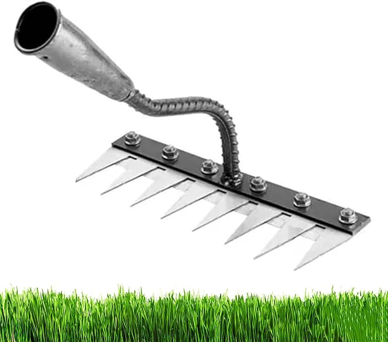 Iron Weed Rake 2.0, The Heavy-Duty Iron Weeding Rake Soil Loosening ...