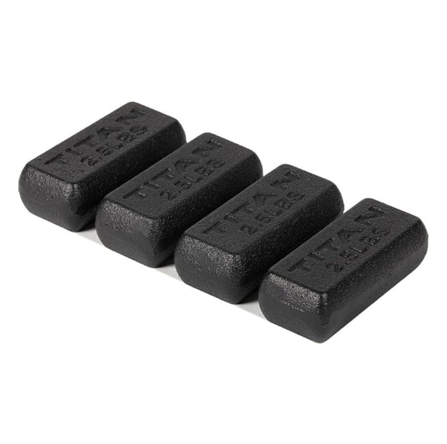 Iron Weights for Weighted Vest, Set of Four 2.5 LB Cast Iron Ingots for ...