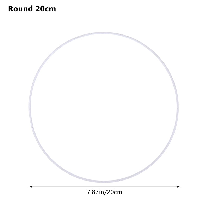 Iron Wire Lampshade Frame Fittings DIY Guard Ring Light Cage Supports ...