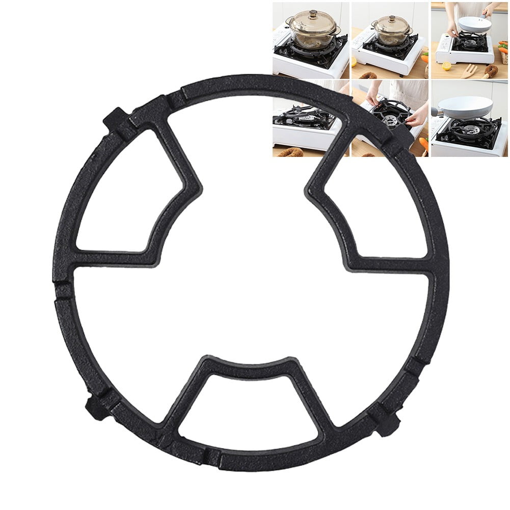 Iron Wok Support Pan Holder Ring Cook Top Stand Gas Hob Rack Cooker ...