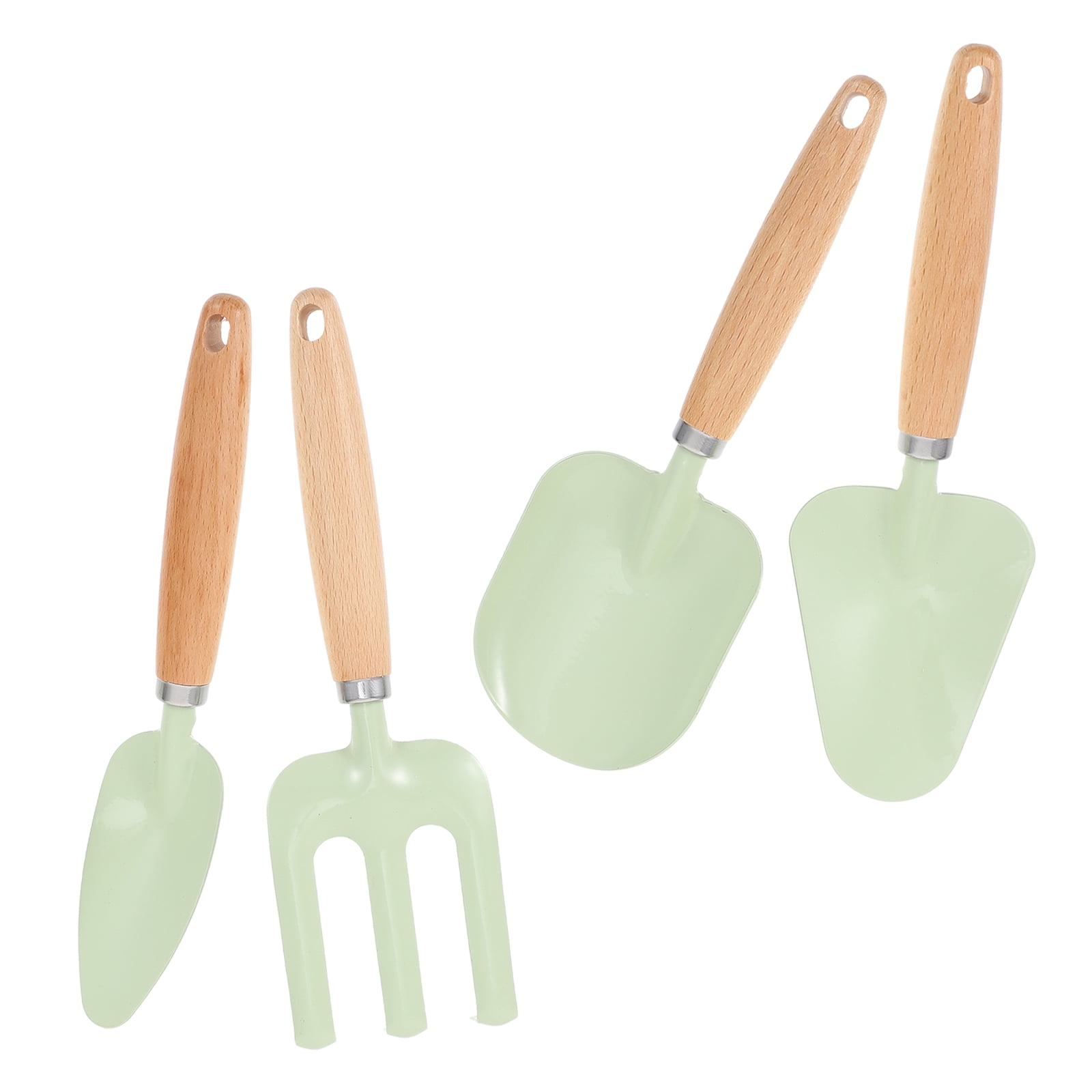 WASHWEPE Childrens Gardening Tools Set Iron 1 Kids Yard Work Garden ...
