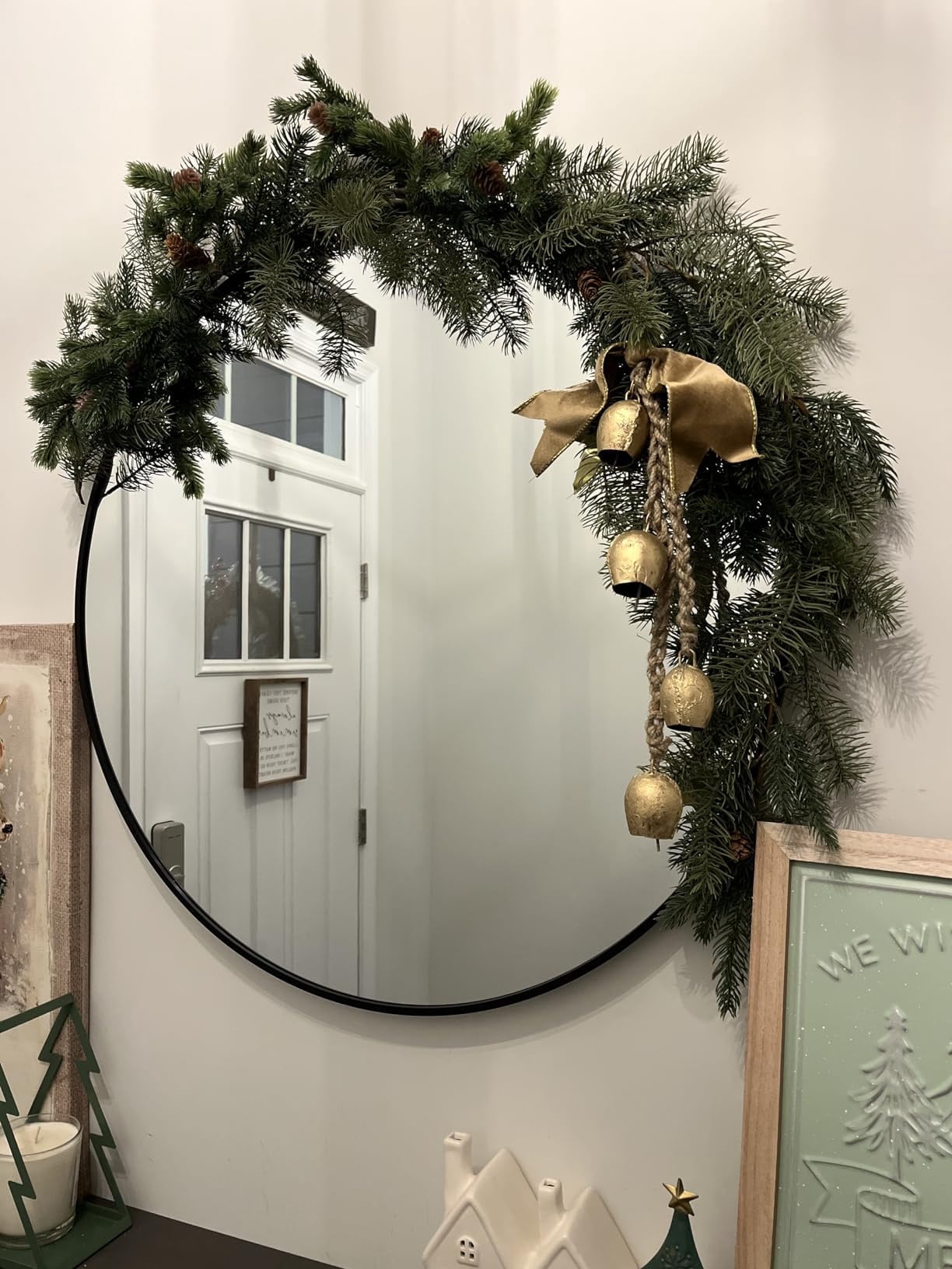 Iron Wrouht Gold Bells for Christmas oraments, Witch Bells, Hanging ...