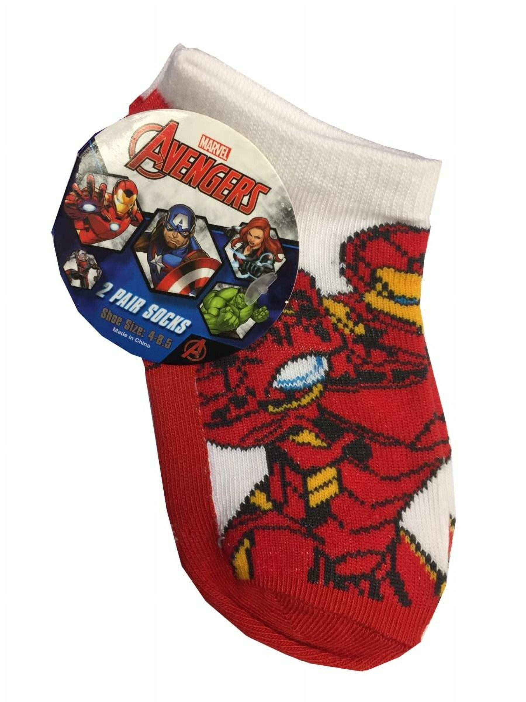 Avengers Kids Socks, 2 Pair - Walmart.com