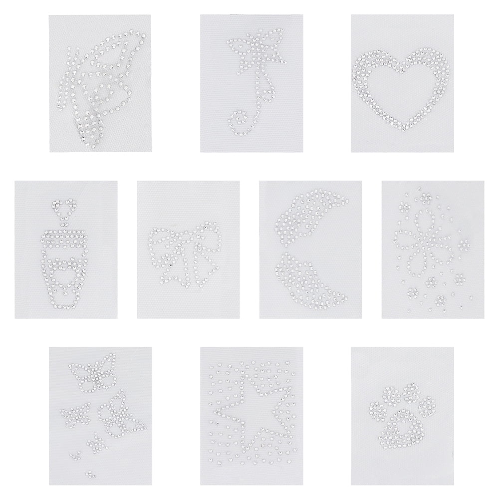 Iron on Decals Middle East Rhinestone Transfers Patches Hotfix ...