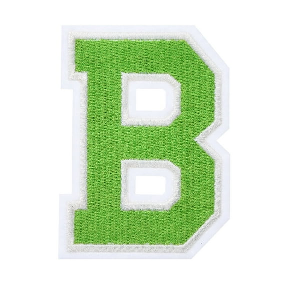 Iron on Letter Patches, 3 Inch Letter B, Iron on Letter Patches Large ...