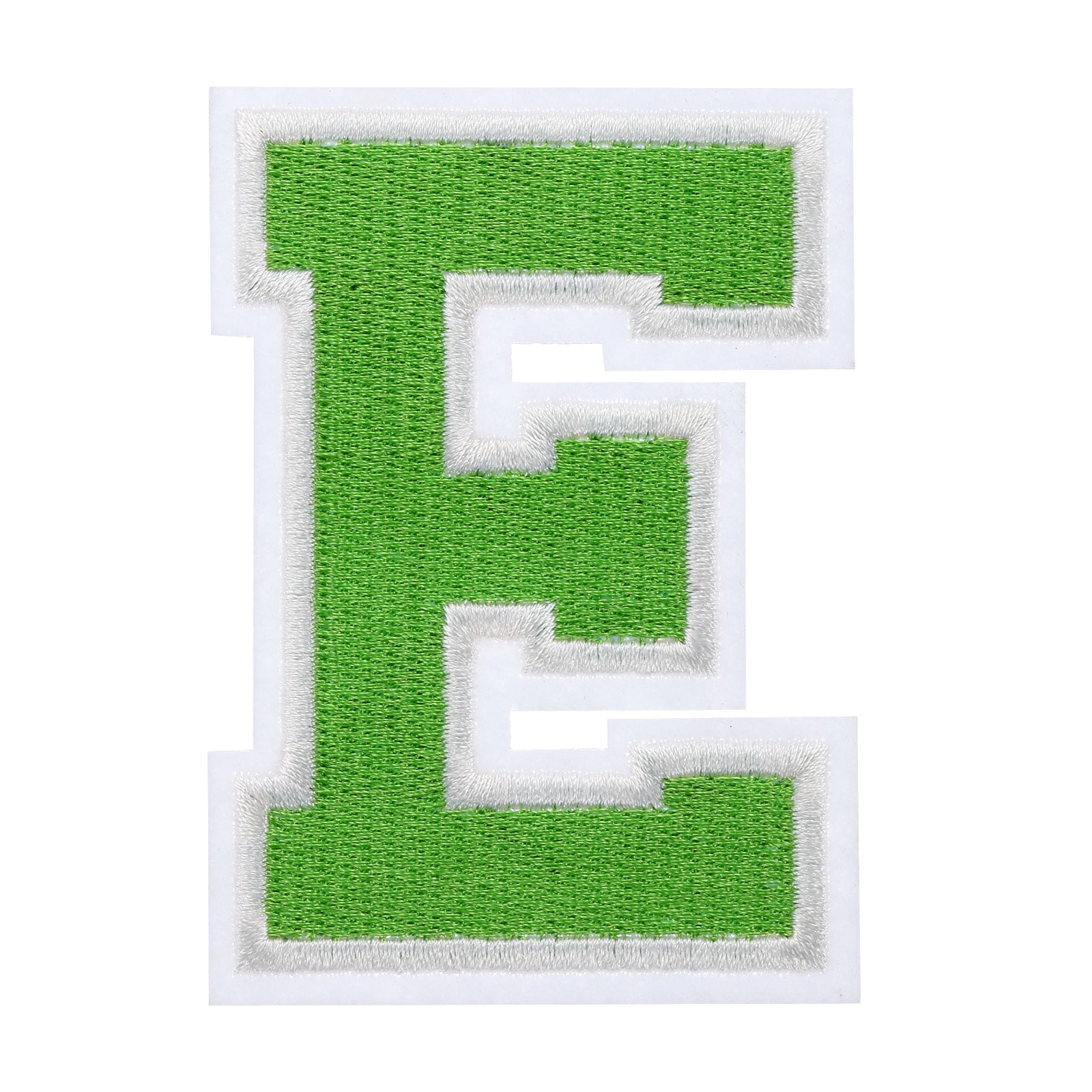Iron on Letter Patches, 3 Inch Letter E, Iron on Letter Patches Large ...