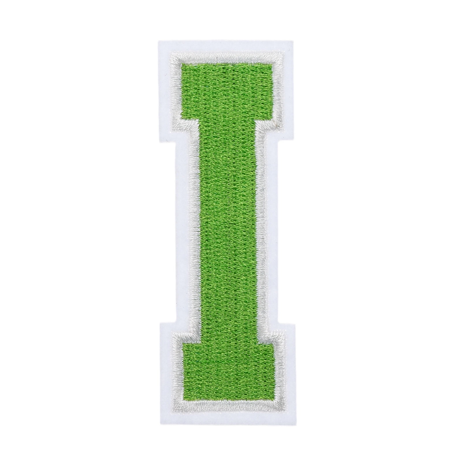 Iron on Letter Patches, 3 Inch Letter I, Iron on Letter Patches Large ...
