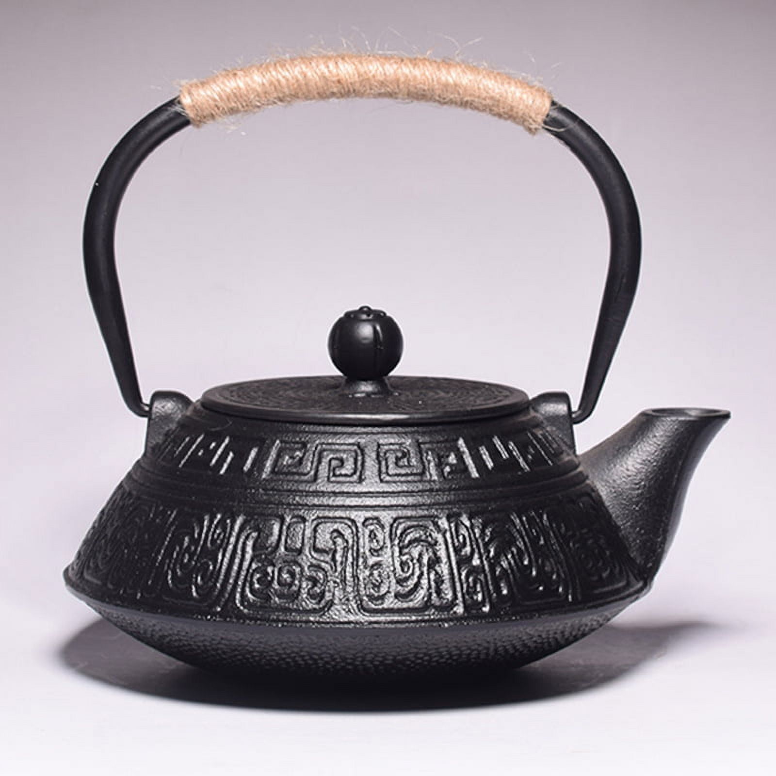 Iron pot Japanese cast iron pot peony teapot boiling teapot pig iron ...
