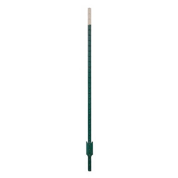 Iron ridge 7042076 6 ft. Rail Steel & Billet Studded T-Post - Pack of 5 ...