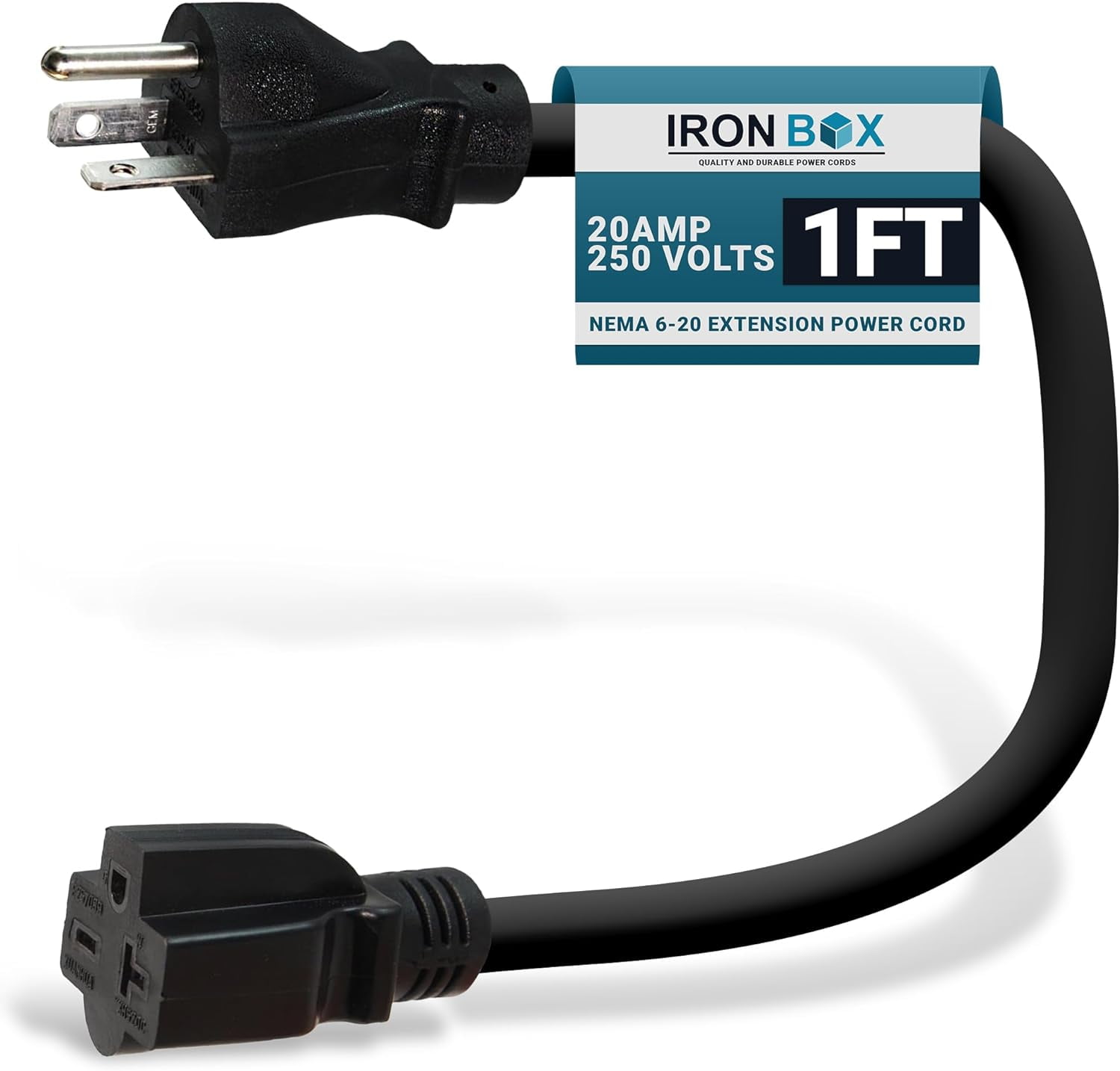IronBox Electric - NEMA 6-20 Extension Cord - 12/3 SJT Jacket, 20A ...