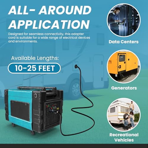 IronBox Electric NEMA L5-20P to L5-20R Power Cord - 20A, 125V, 12/3 AWG ...