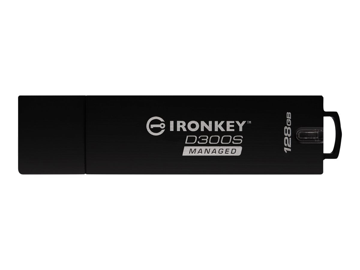 IronKey D300S Managed - USB flash drive - encrypted - FIPS 140-2 Level ...