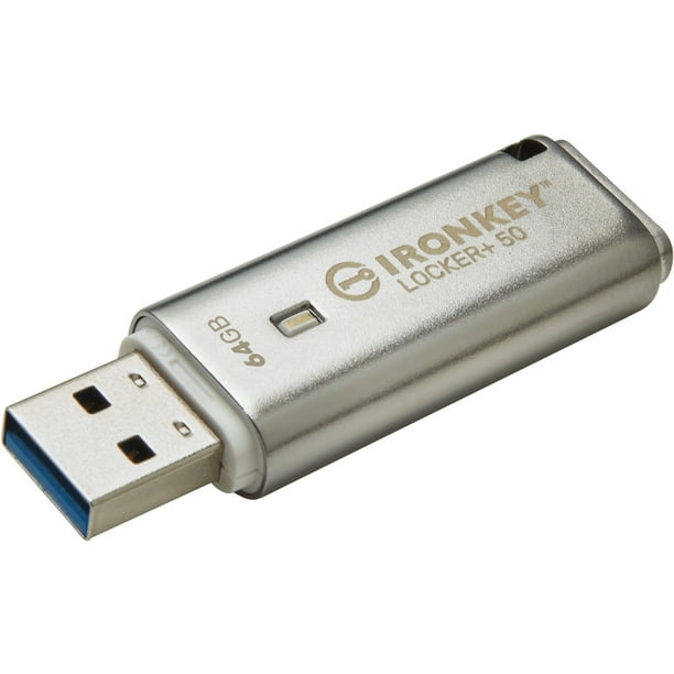 IronKey Locker+ 50 USB Flash Drive - Walmart Business Supplies