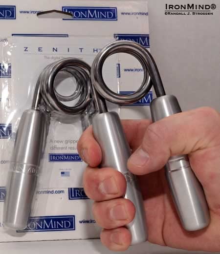 IronMind Fitness Grip Set: Zenith Trainer Gripper and EYHB - Hand ...