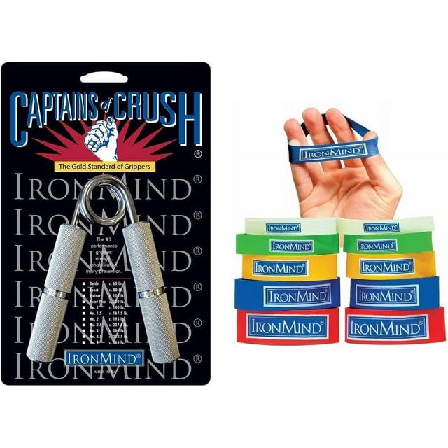 IronMind Two-Way Captains of Crush Grip Strengthener Set: CoC Guide ...