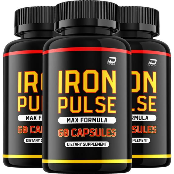 IronPulse Capsules – Iron Pulse Vitamin Complex Pills, Energy, 3 Pack ...