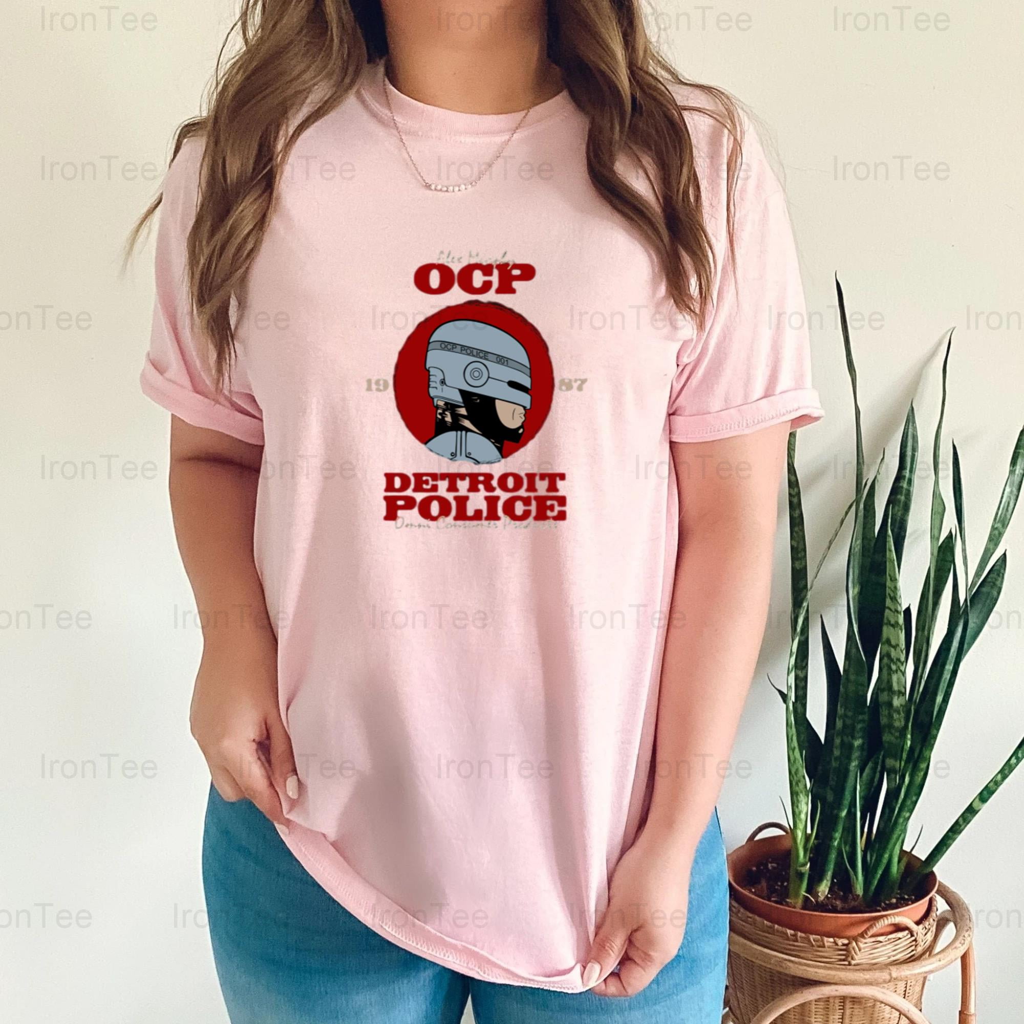 IronTee72 Detroit Police, RoboCop Inspired, OCP, Sci-Fi, Law ...