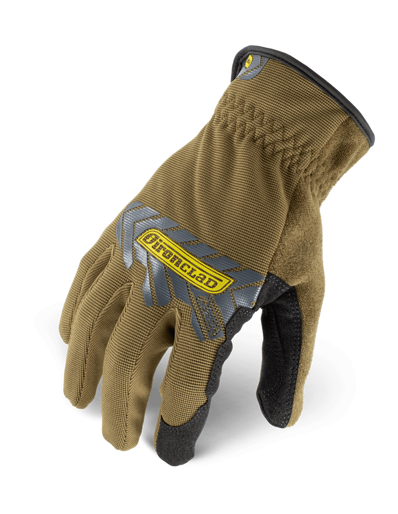 Ironclad Command Touch Screen Utility Work Gloves; Brown - Walmart.com