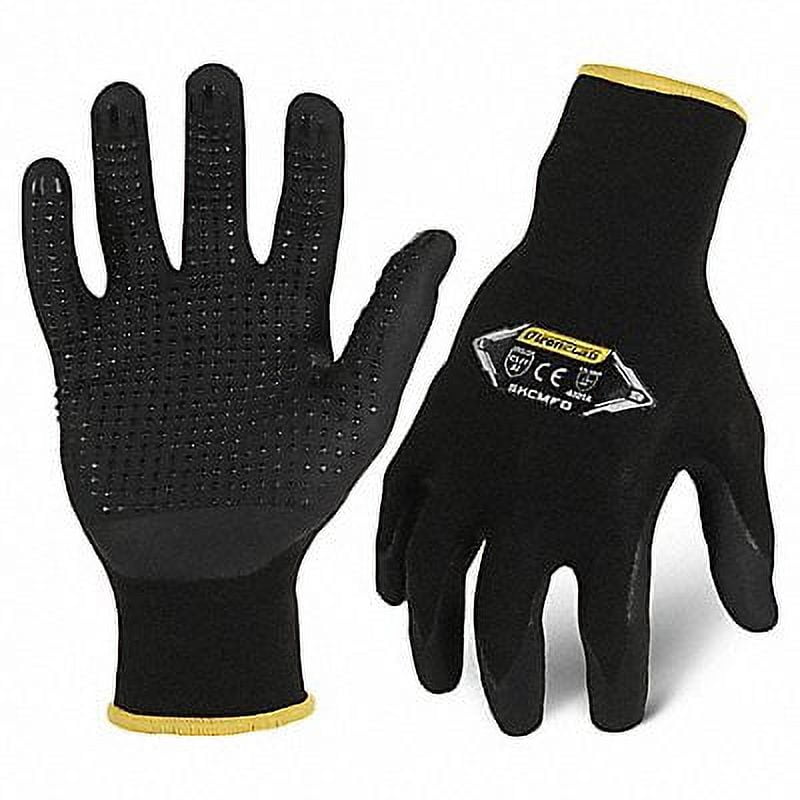 Ironclad Performance Wear Knit Work Glove,3XL,Black,Nylon,PR SKCMFD-07 ...