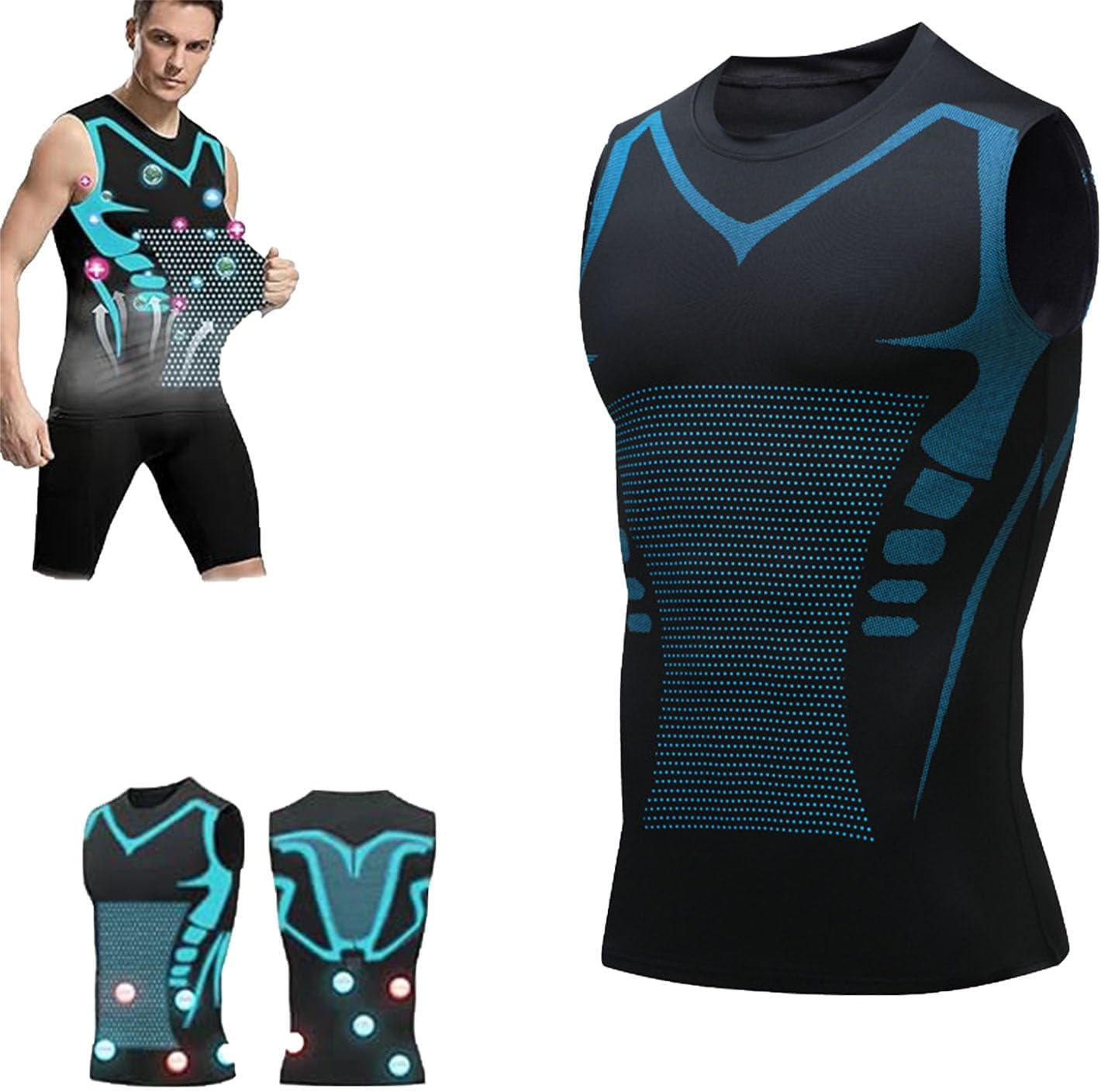 Ironfit Shirt Men, 2025 New Slimming Sleeveless Vest, Comfortable ...