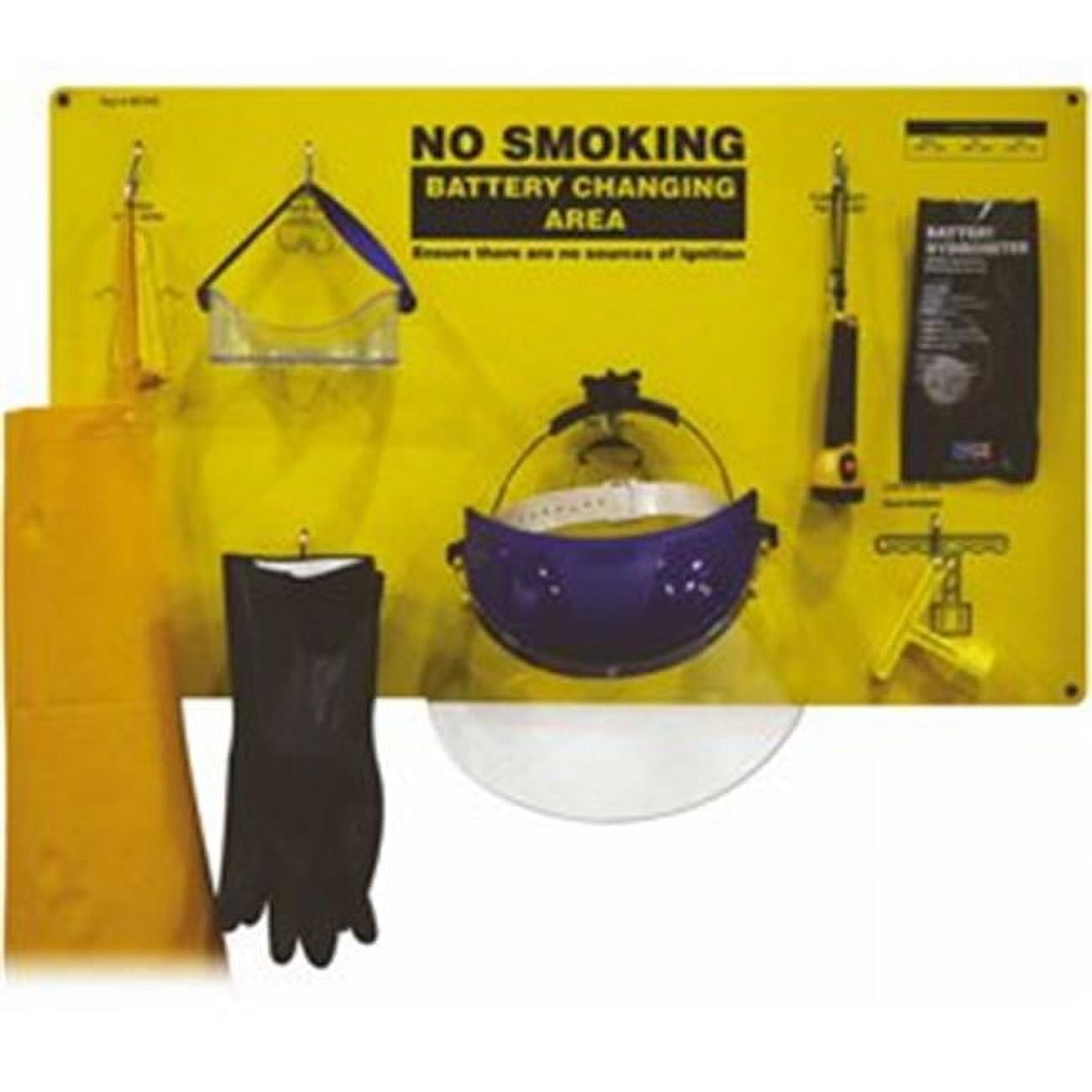 Ideal Warehouse Forklift Battery PPE Protective Handling Kit 70-1170 ...