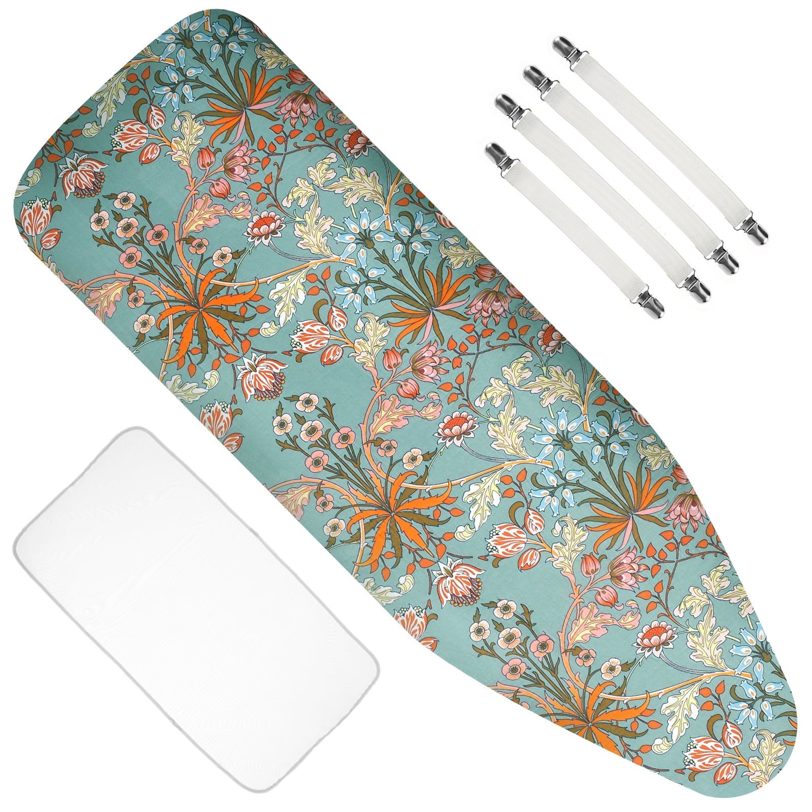 Ironing Board Cover and Pad 57.8×18.8in Ironing Board Cover with ...