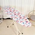 Ironing Board Cover with Floral Print Padding, Drawstring, Standard ...
