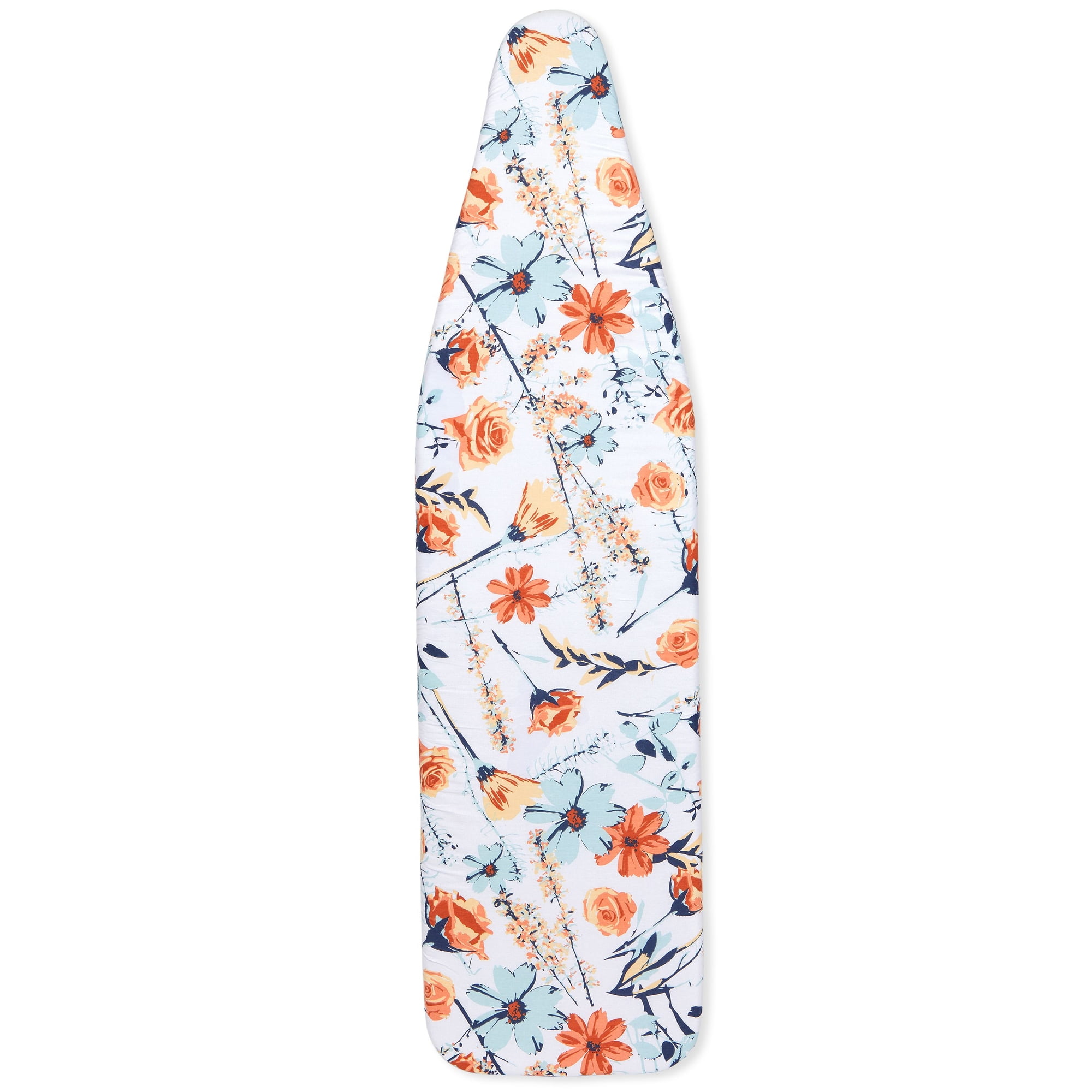 Standard Size (15 x 54 in) Ironing Board Cover with Thick Floral Print ...