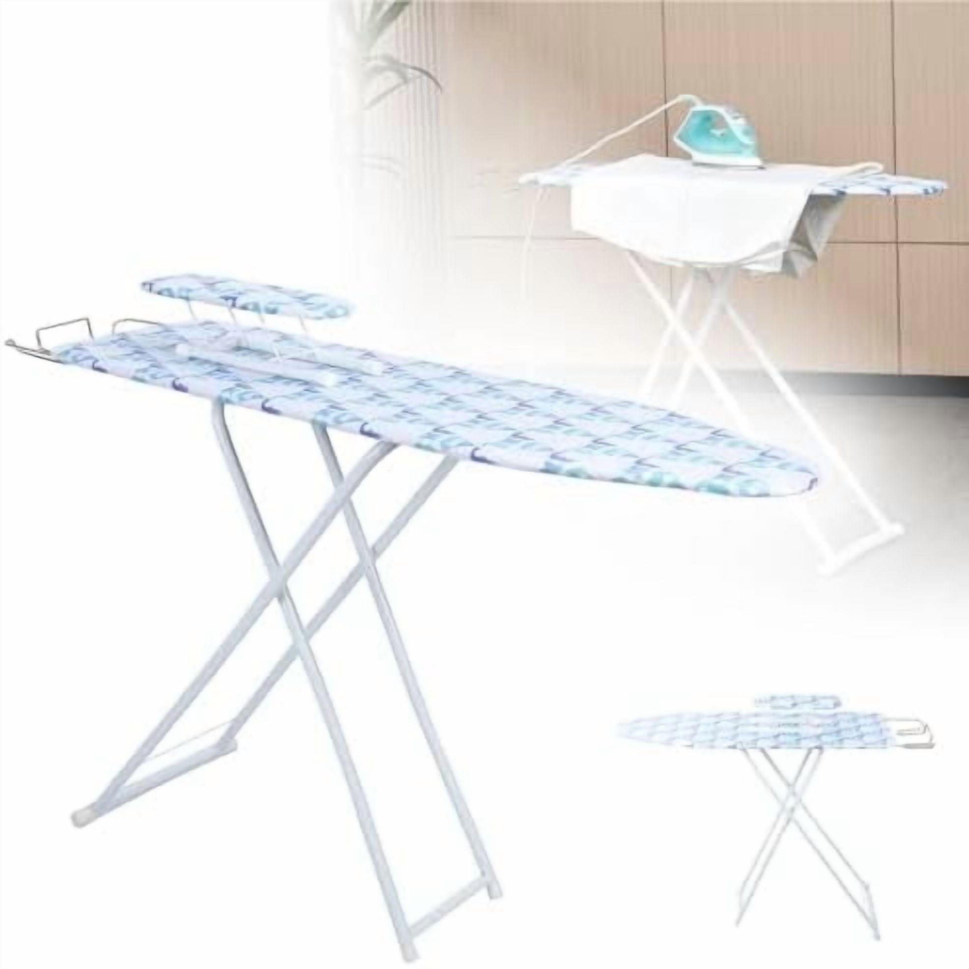 Ironing Board, Height Adjustable Smooth Edge Good Load-Bearing Non-Slip ...