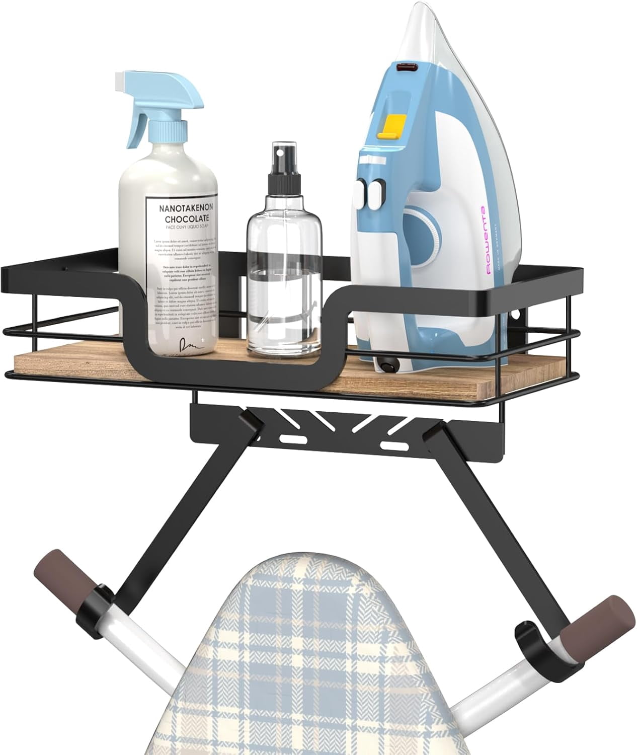 Ironing Board Holder Wall Mount, Laundry Room Organization Storage ...
