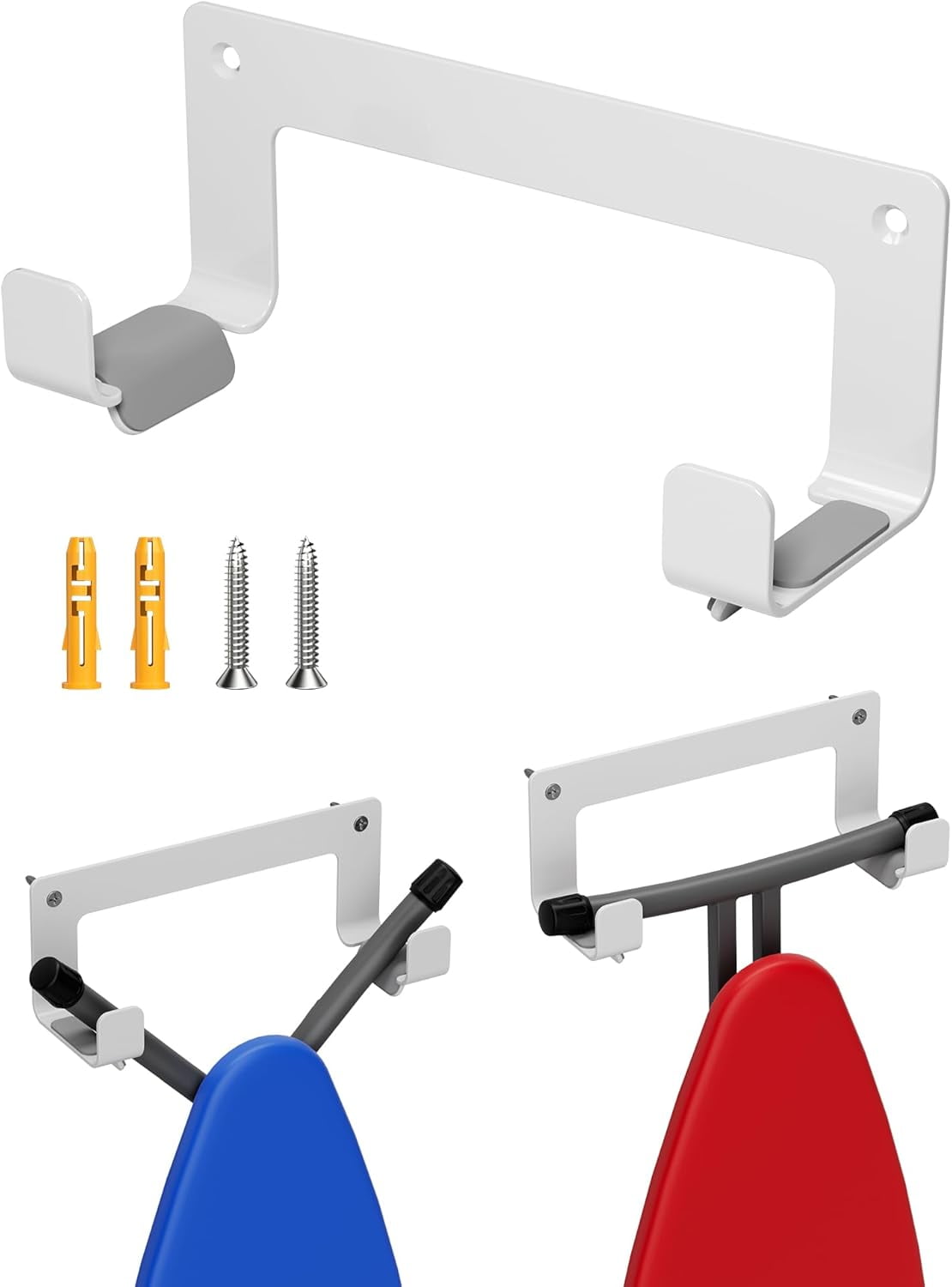 Ironing Board Holder Wall Mount Stainless Steel, Y T Leg Ironing Board ...