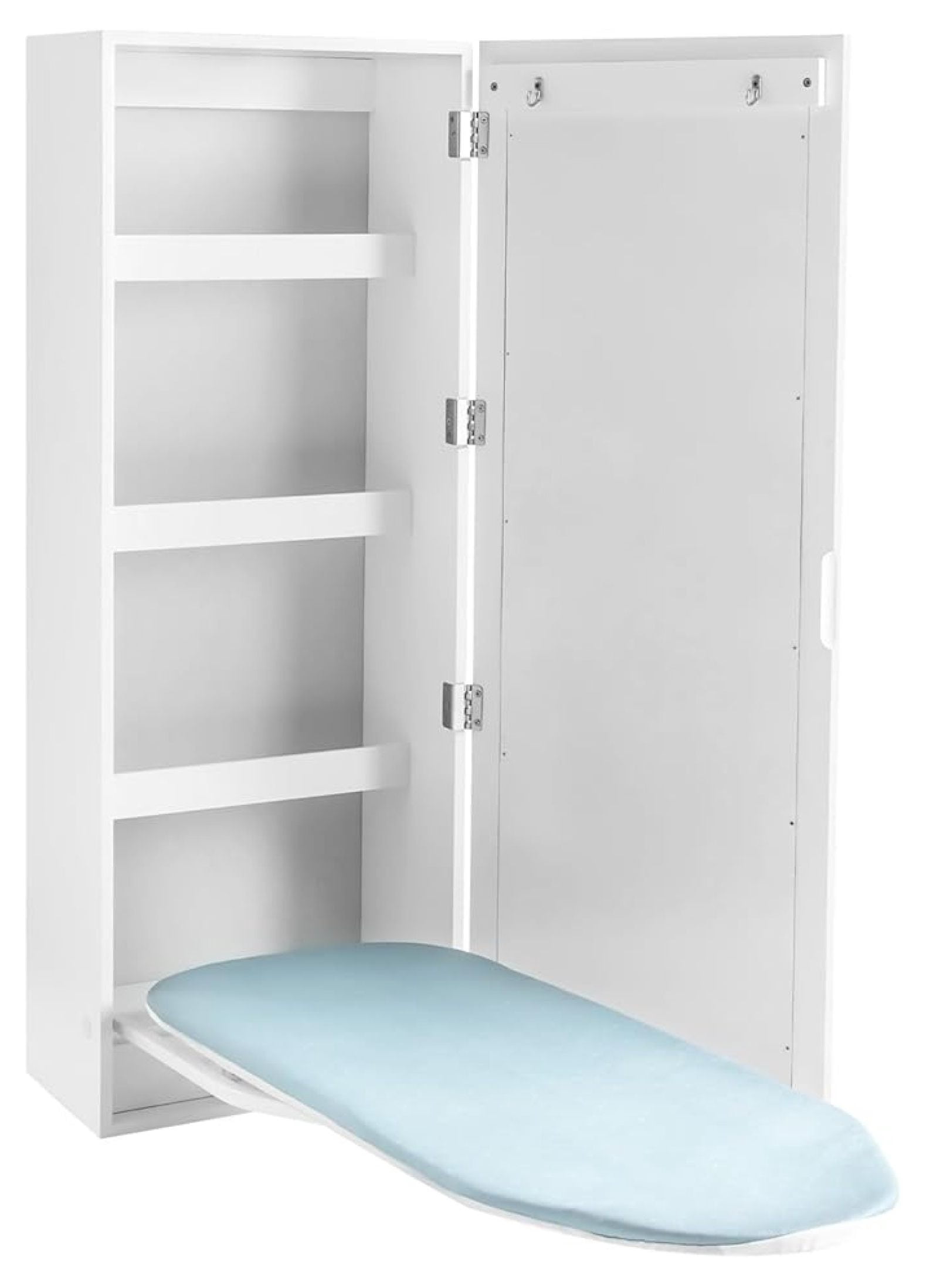Ironing Board Holder, Wall Mounted Ironing Board Cabinet 180° Rotatable ...