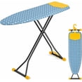 Ironing Board with Iron Rest, Compact and Space Saver Iron Board, Extra ...