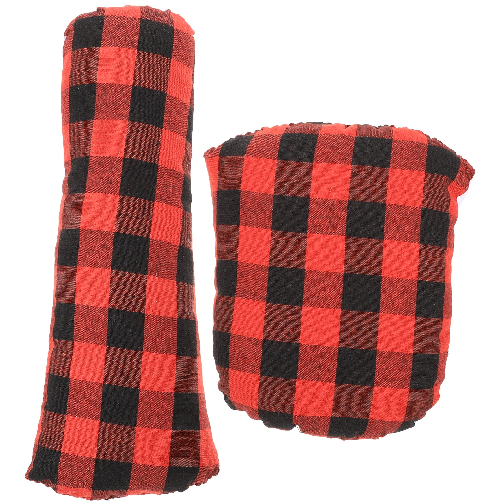 ifundom Red Linen Cotton Ironing Shoulder Pads 2 Pieces Sewing Tool for ...