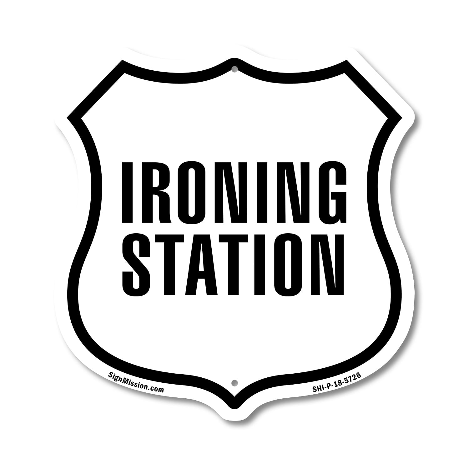 Ironing Station (5 Pack) 12 inch X 12 inch Shield-Shaped Rust-Free ...