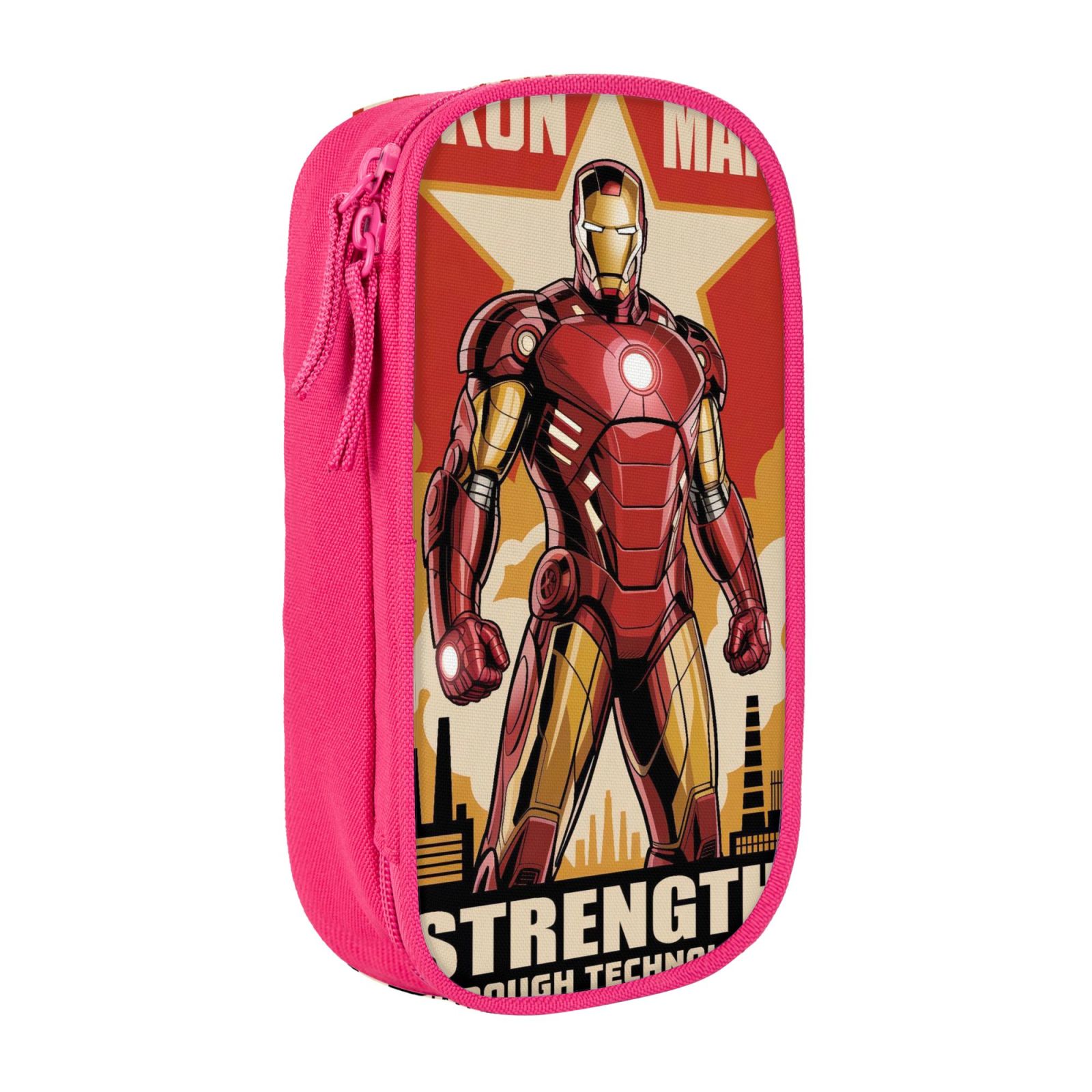 Ironman Poster Pencil Case,Pencil Pouch,Big Pencil Bag Pouch Box ...