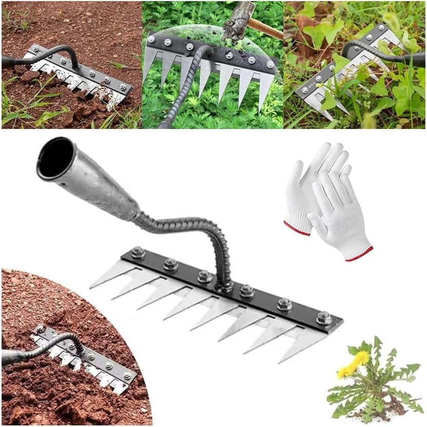 Ironrake The Heavy-Duty Iron Weeding Rake, Ironrake 2.0, Iron Rake for ...