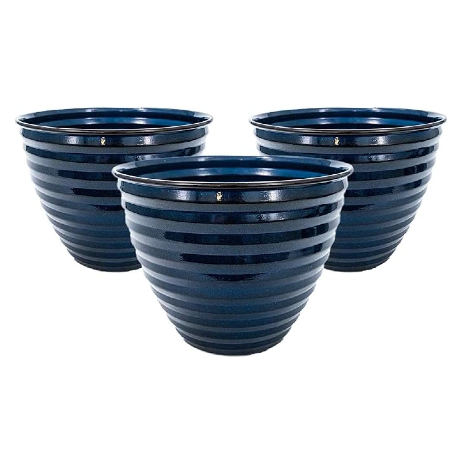 Ironstone 12" Avondale Classic - Midnight Sapphire 3-Pack - Walmart.com