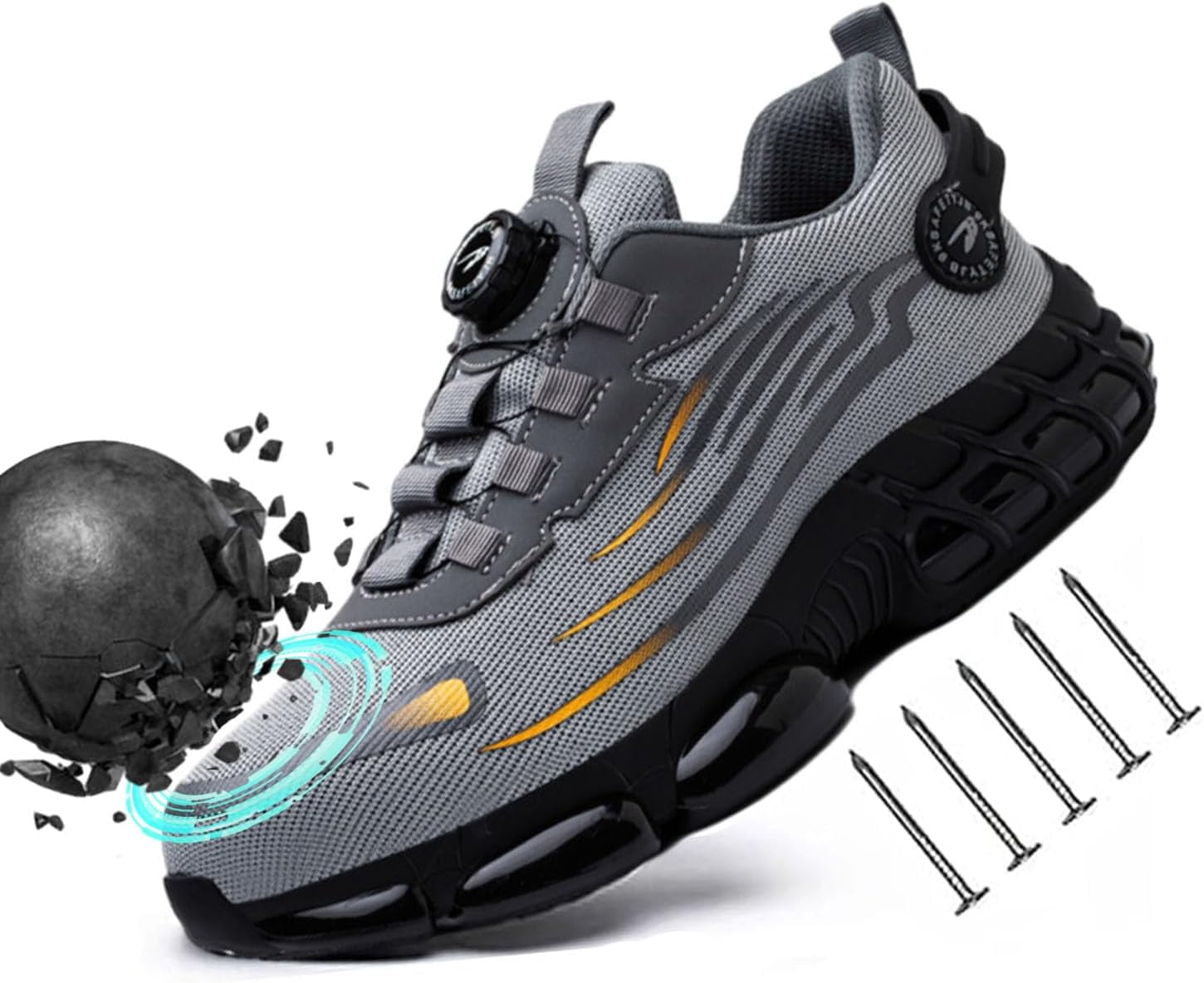 Ironstride Work Shoes, Noozier Safety Shoes, Ironstride Secured Shoe ...