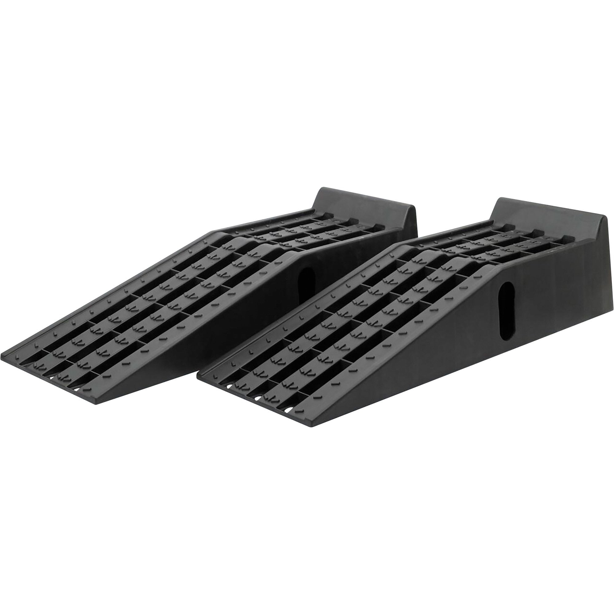 Ironton 12,000-Lb GVW Poly Car Ramp Set Pair for Cars, SUVs, Trucks ...