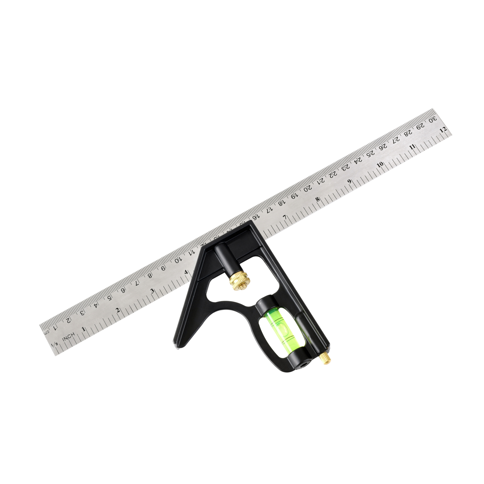 Ironton 12in. Stainless Steel Combination Square Ruler, Model# 1901V020 ...
