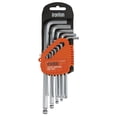 Ironton 13-Pc. SAE Long Arm, Ball End Hex Key Set - Walmart.com