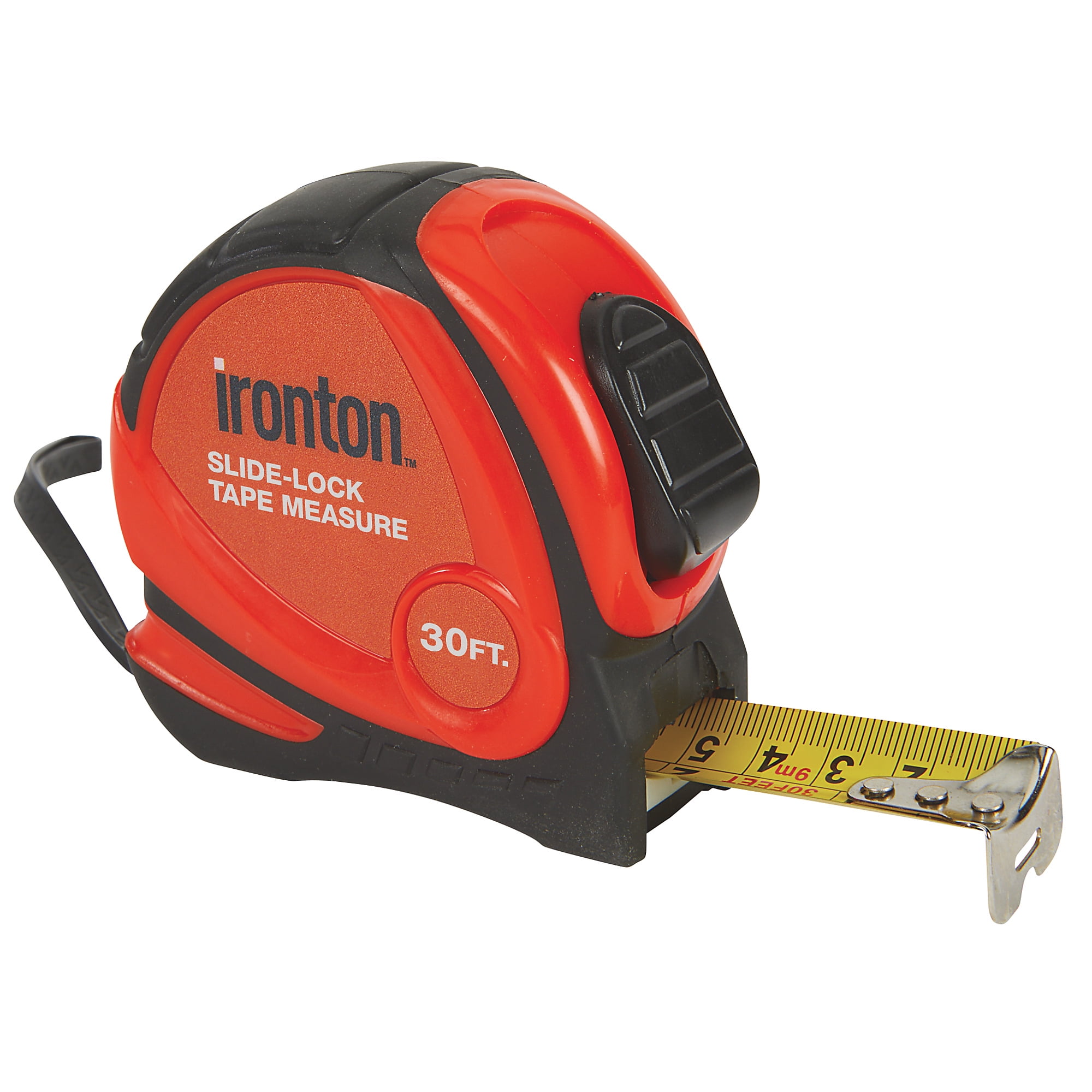 Ironton 30ft. Slide-Lock Tape Measure - Walmart.com