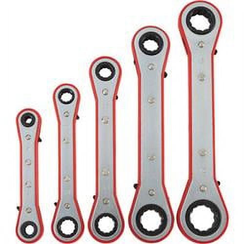 Ironton 34473 Ratchet Box End Wrench Set - 5 Piece, Metric - Walmart.com
